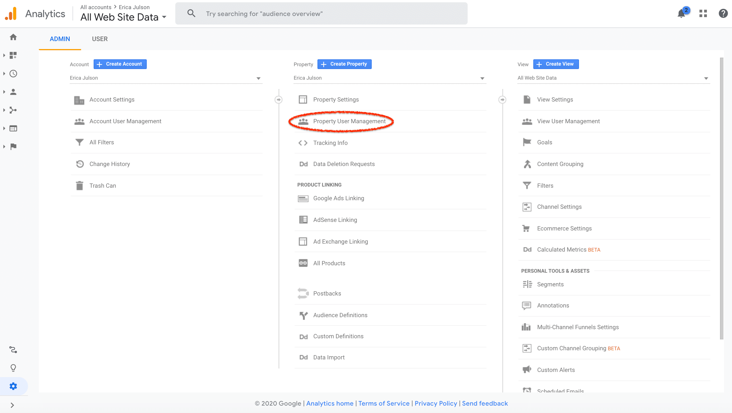How to Add a User to Google Analytics - The Unconventional RD